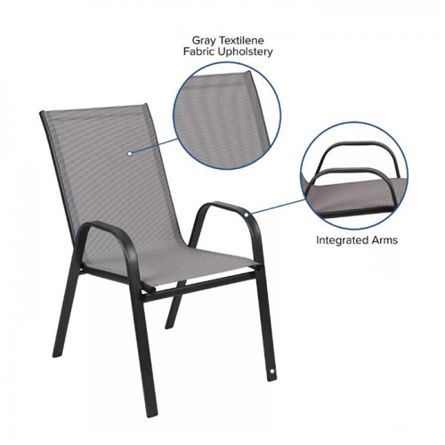 Outdoor Metal Mesh Chair