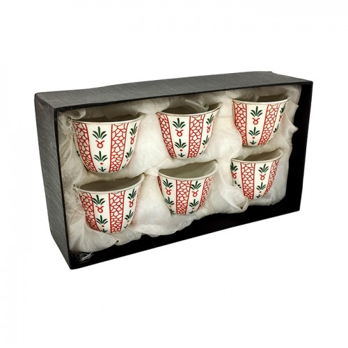 Kawa Cup Set 7.5Cm 6pcs Crockery