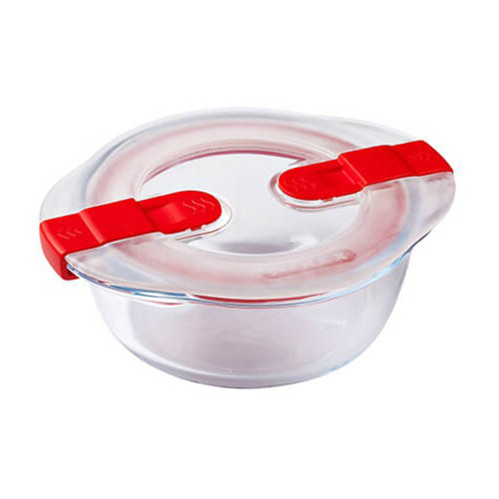 Pyrex Round Dish with Cover 26X23Cm